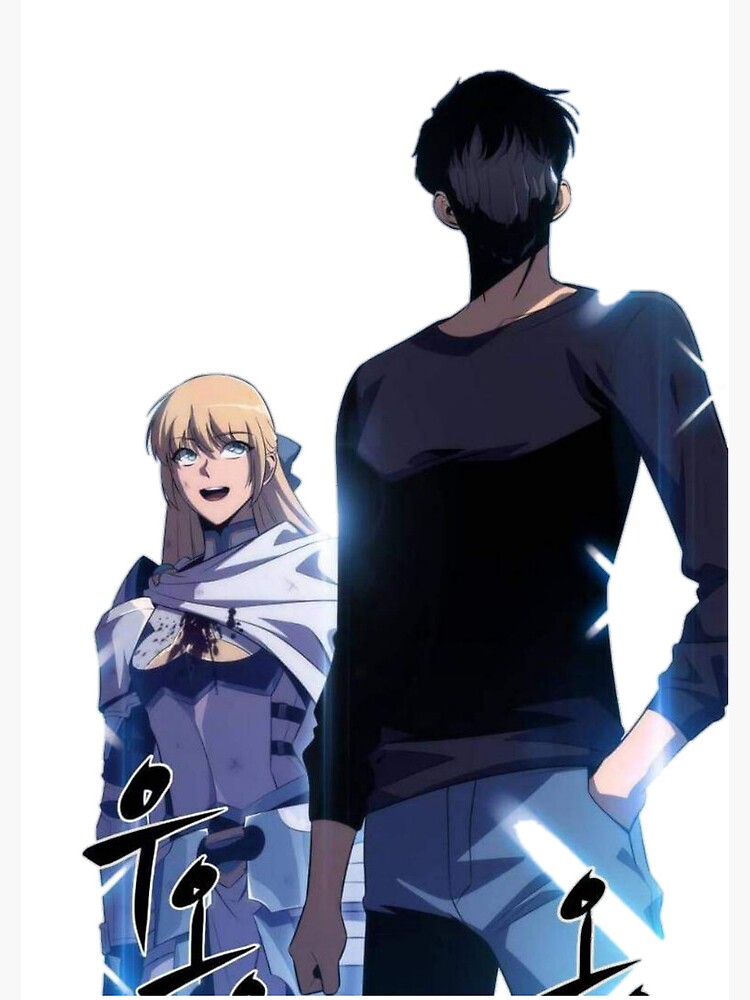 "Sung jinwoo and cha hae in solo leveling " Spiral Notebook by kbala05 ...