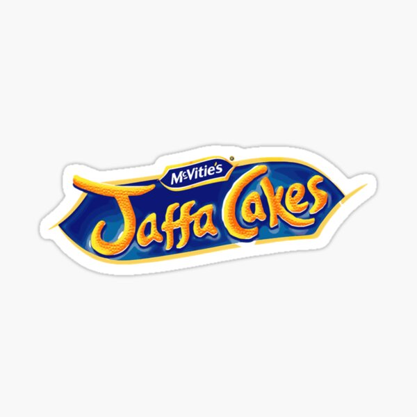 "Jaffa cakes vector" Sticker by JonBerman | Redbubble