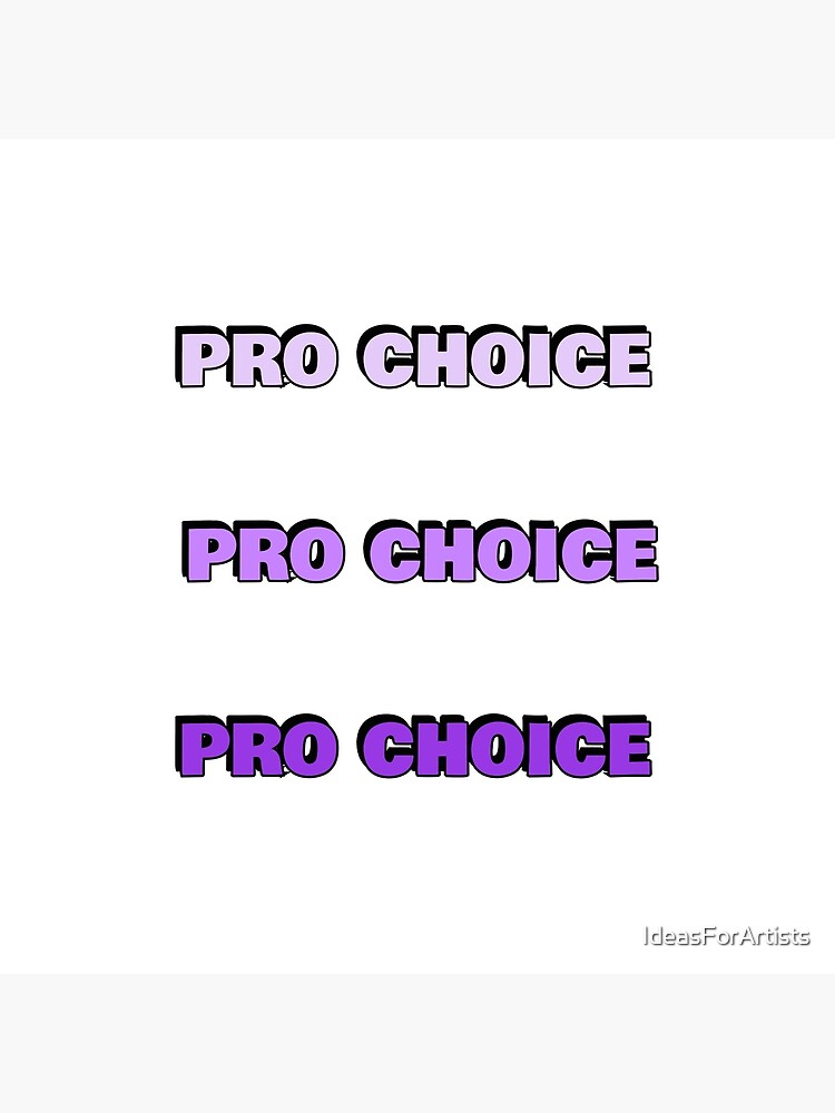 "Pro Choice purple stickerpack - Abortion rights sticker pack" Poster ...