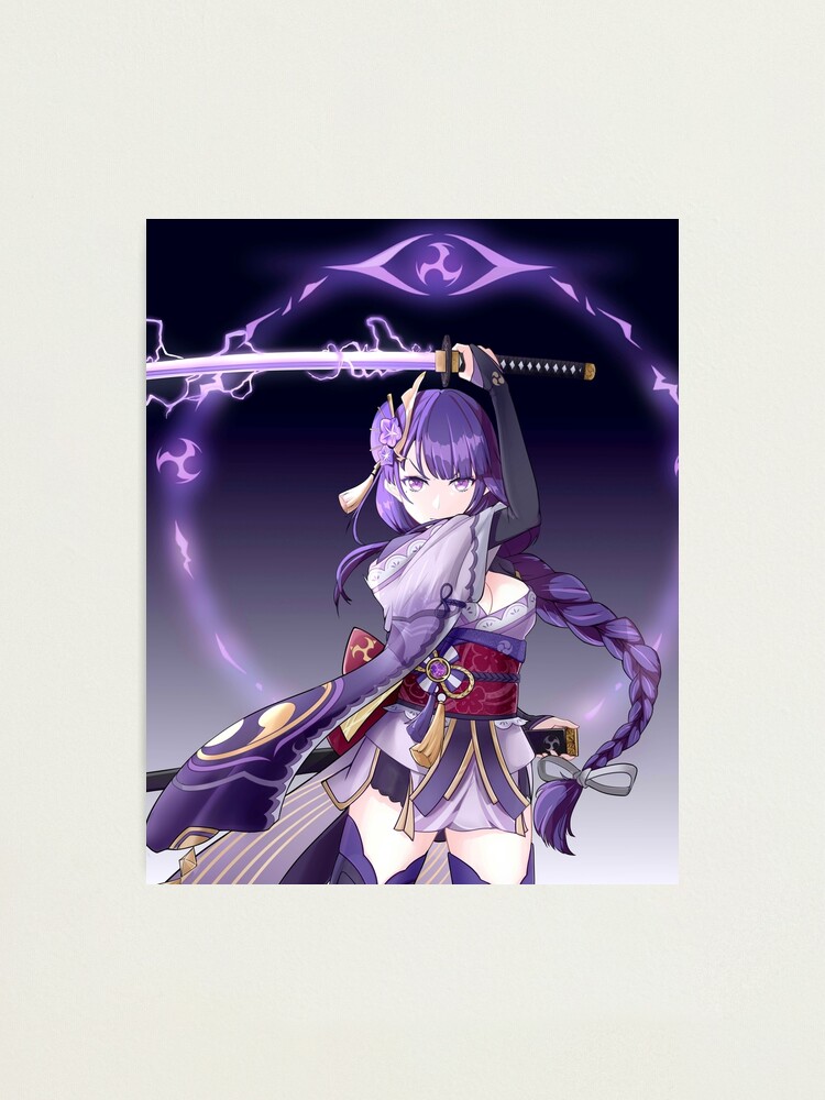 "Raiden Shogun Ei Genshin Impact Inazuma Archon Electro Vision ...