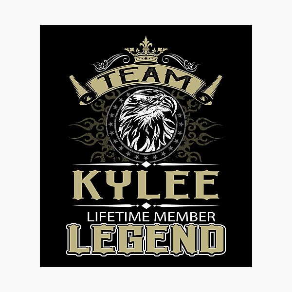 Lámina fotográfica «Camiseta con el nombre de Kylee - Camiseta con el ...