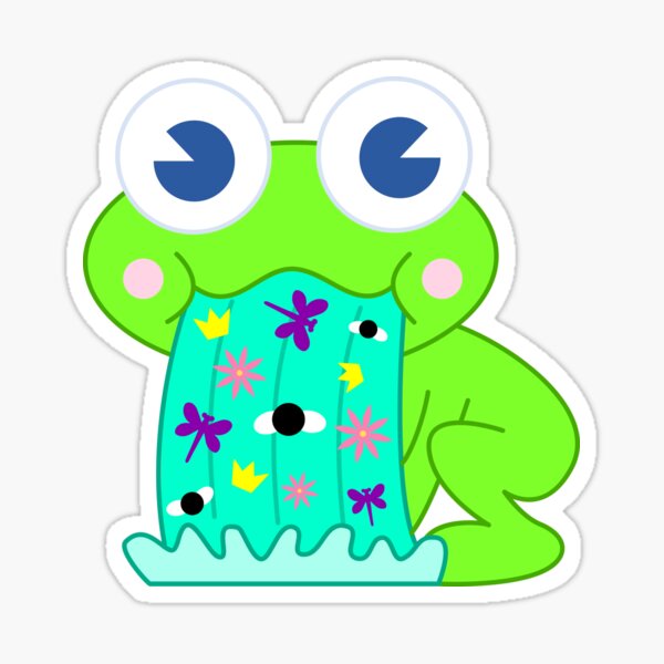 "Upset Frog " Sticker by CoreyUnlimited | Redbubble