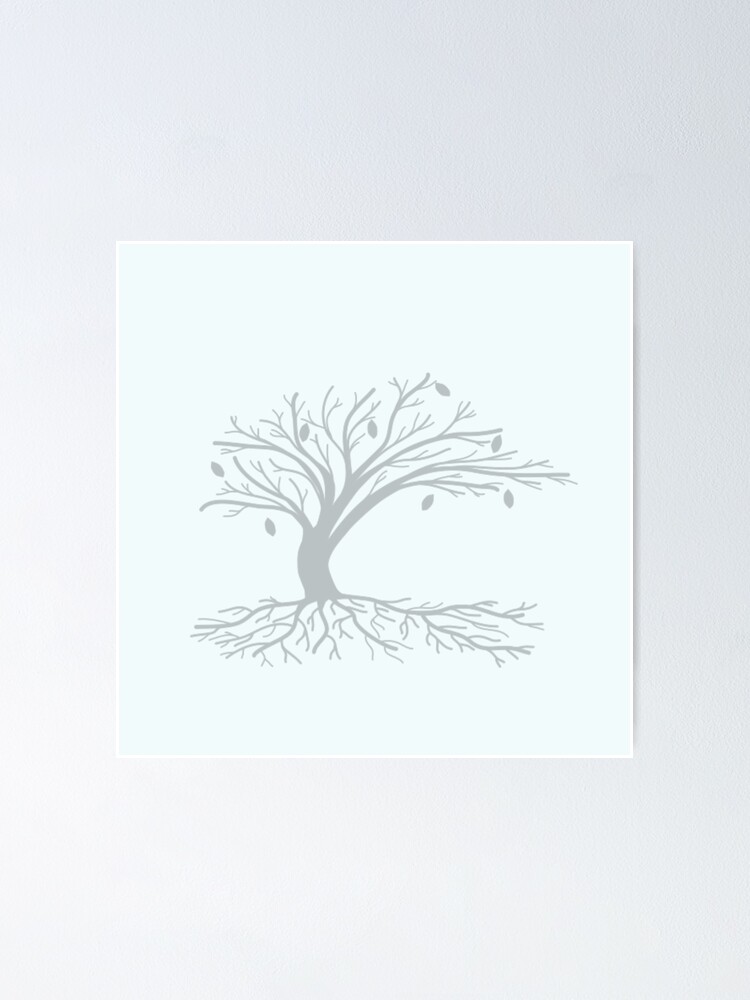 "Faded tree with falling leaves" Poster for Sale by PhillyTrees | Redbubble