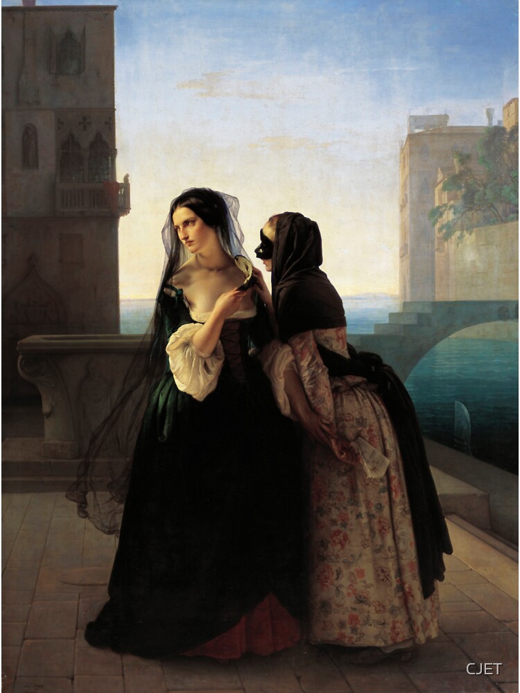 "Vengeance is Sworn | Francesco Hayez | 1851 Victorian ARt" Sticker by ...