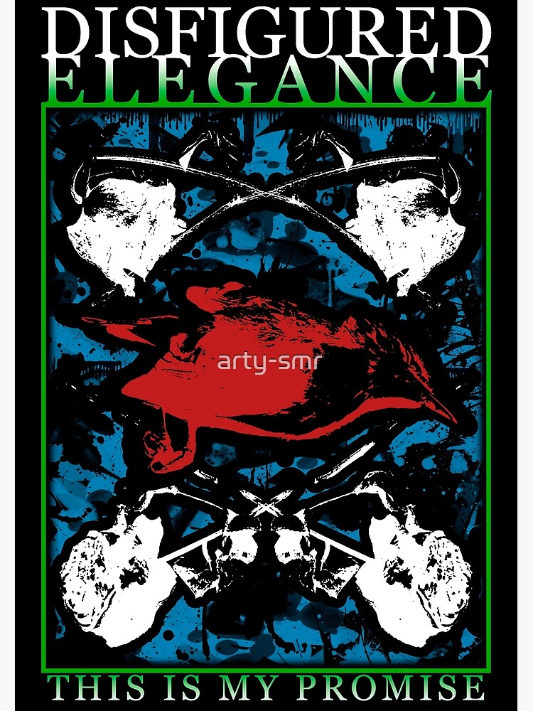 "Disfigured Elegance Unoffical" Poster for Sale by arty-smr | Redbubble