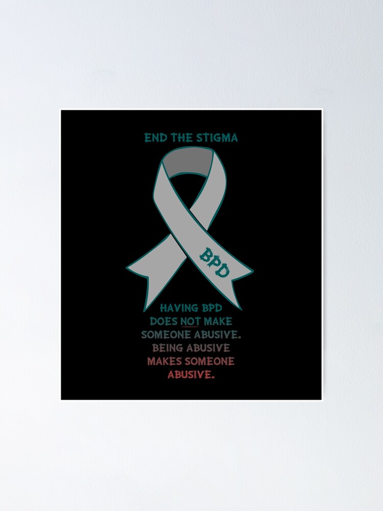 "Borderline Personality Disorder, BPD, Mental Health Awareness, End the ...