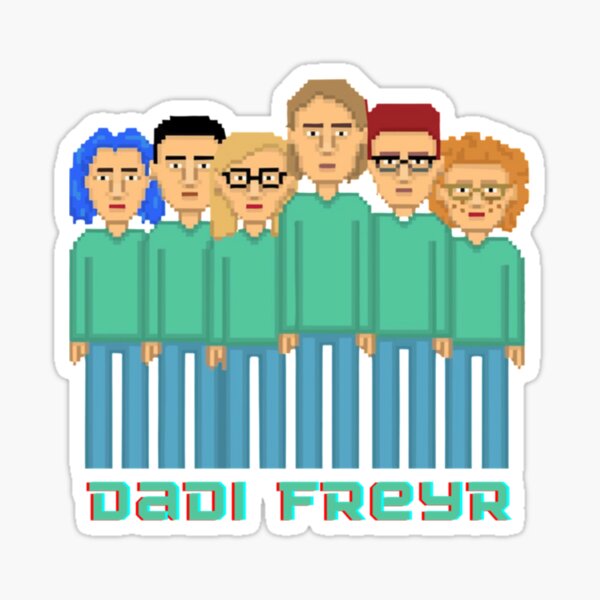 "Dadi Freyr" Sticker for Sale by ThorsThreads | Redbubble