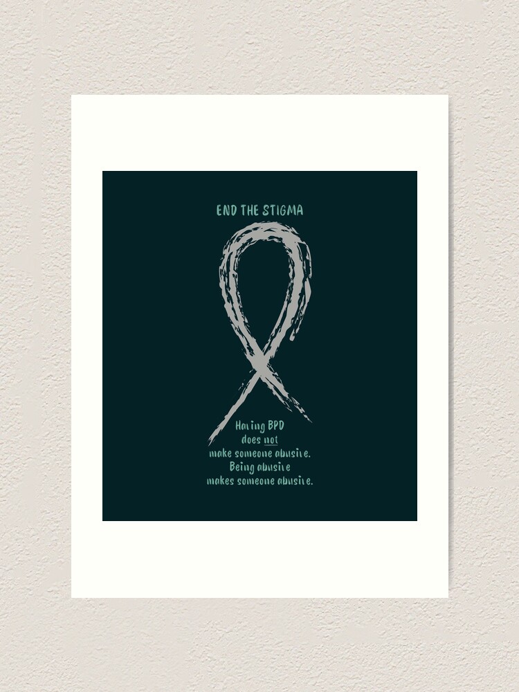 "Borderline Personality Disorder, BPD, Mental Health Awareness, End the ...