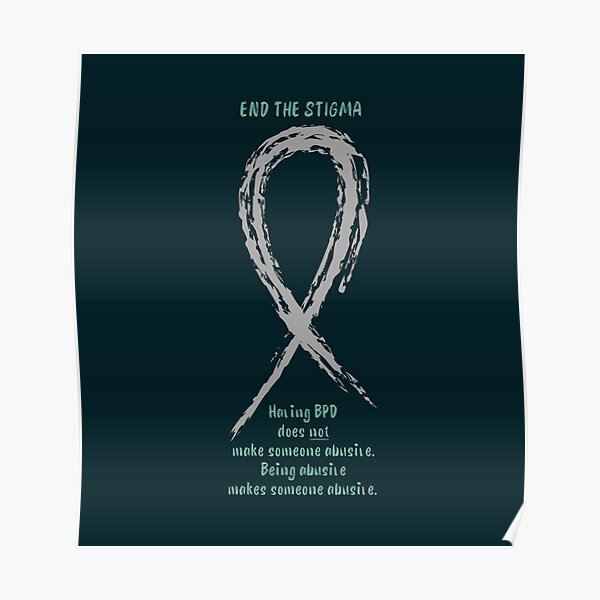 "Borderline Personality Disorder, BPD, Mental Health Awareness, End the ...