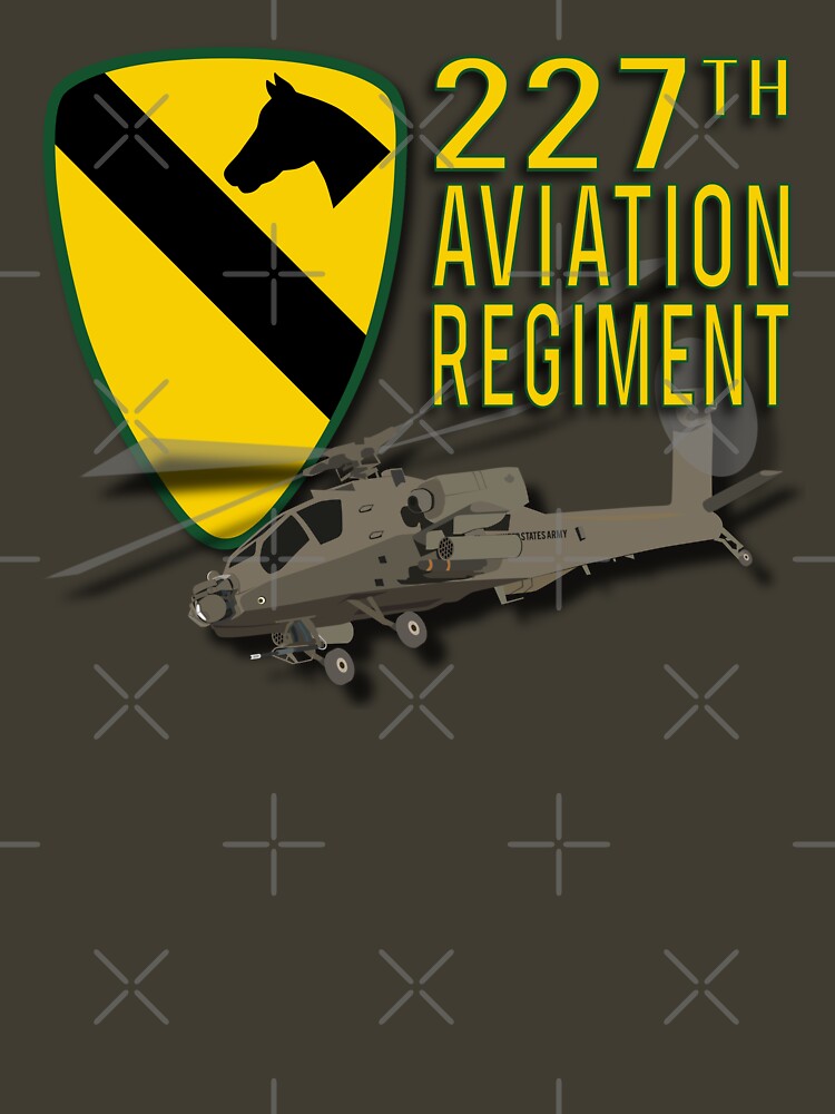 "227th Aviation Regiment Apache" T-shirt for Sale by jcmeyer ...