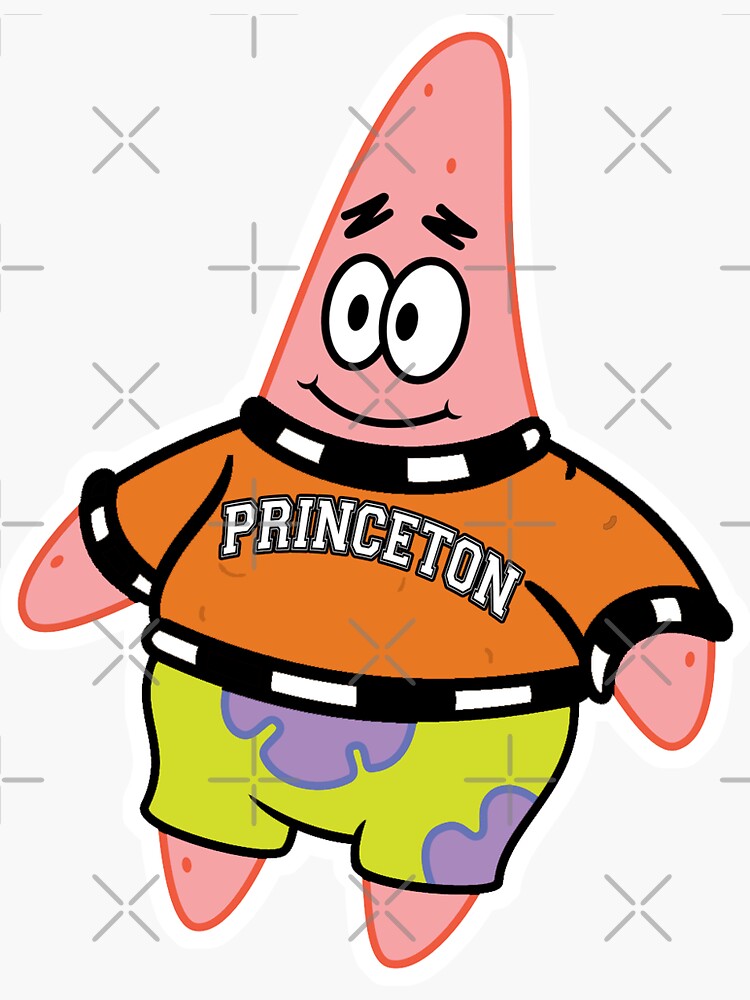 "Princeton University Patrick" Sticker for Sale by jennamcasey | Redbubble