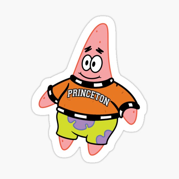 "Princeton University Patrick" Sticker for Sale by jennamcasey | Redbubble