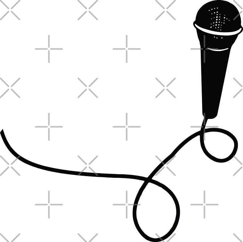 Microphone: Stickers | Redbubble