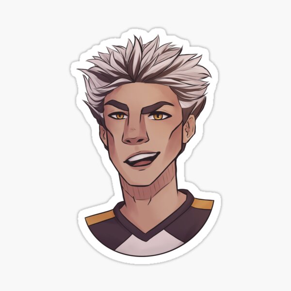 "Bokuto Kotaro | Haikyuu Sticker " Sticker by madyseeen | Redbubble
