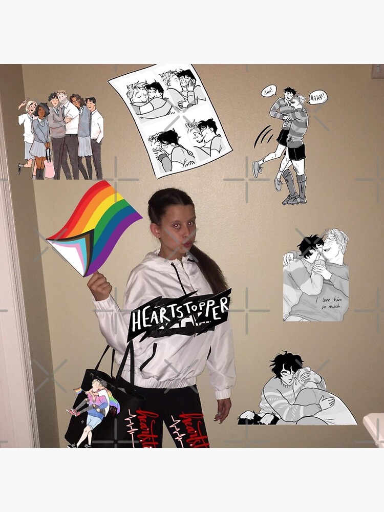 "Heartstopper Meme Reaction Pic Charlie Spring Nick Nelson Stickers ...