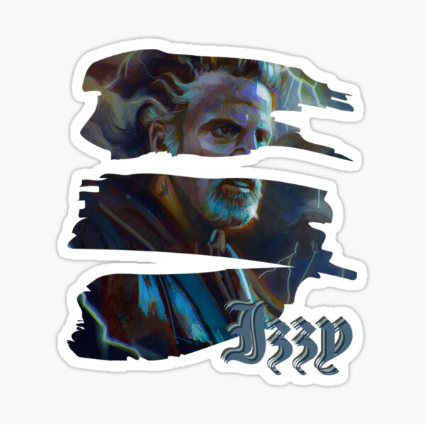 "Izzy " Sticker for Sale by MurrderHusbands | Redbubble