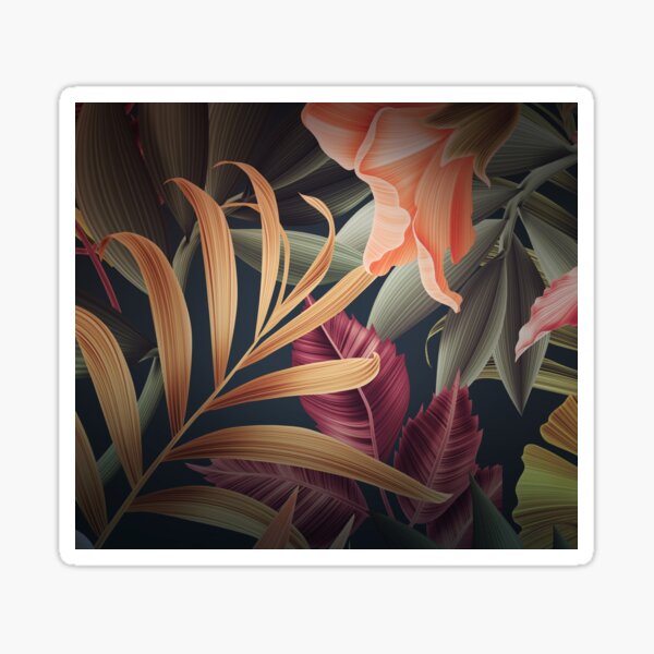 "Leaves Flowers Huawei " Sticker for Sale by Aicon | Redbubble