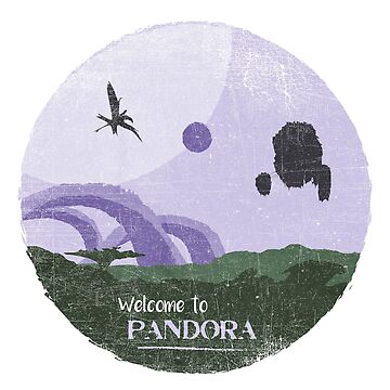 "Welcome to Pandora" Sticker by mctees | Redbubble