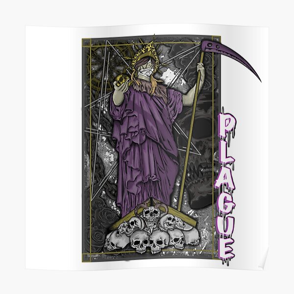 "The plague " Poster for Sale by TonnesDesign | Redbubble