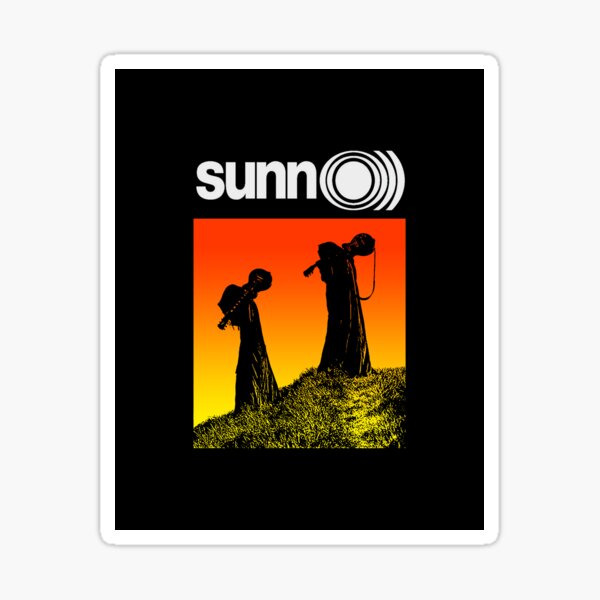 "Sunn mentari O))) >> sunn band >>> Classic T-Shirt Trends" Sticker for ...