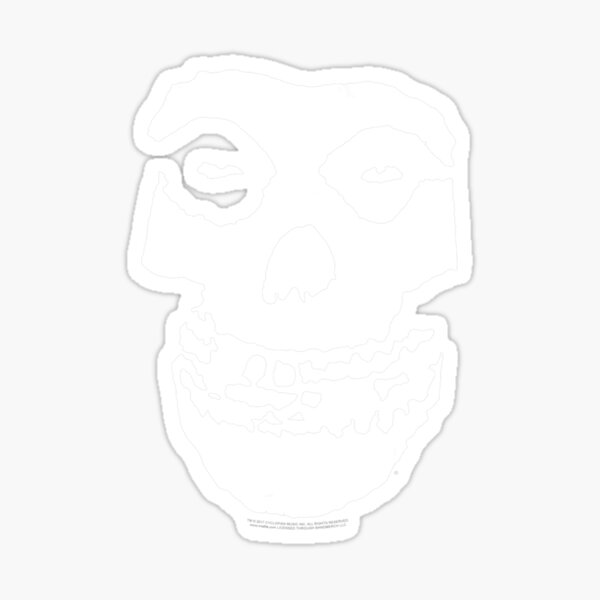 "Mens Misfits Fiend Skull" Sticker for Sale by mallablmaxcyicf | Redbubble