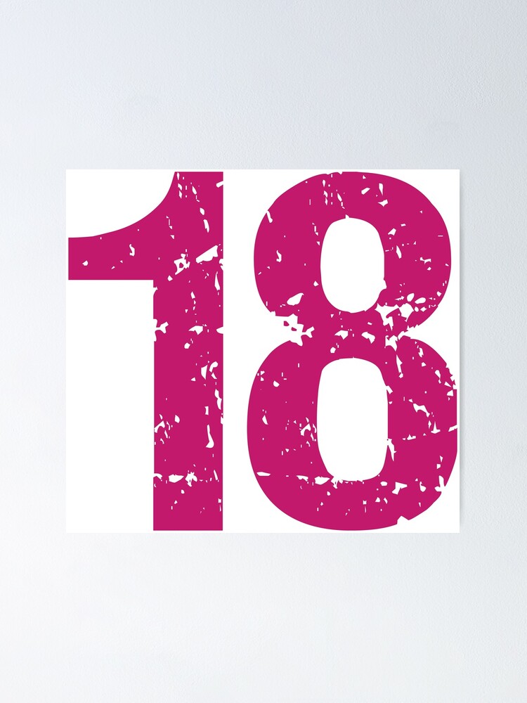 "18 pink" Poster by MeowMusic | Redbubble