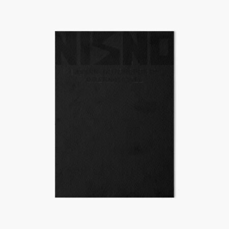 "NISNO Initial D NISMO Old Logo Spoof Black Classic" Art Board Print ...