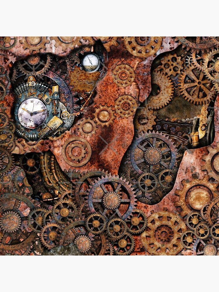 " Steampunk Gear Art | Clockwork Gears | Steampunk Cogwheel Gears ...