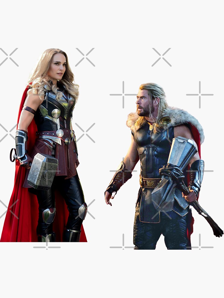 "love and thunder | 2022 " Sticker for Sale by Axton1 | Redbubble