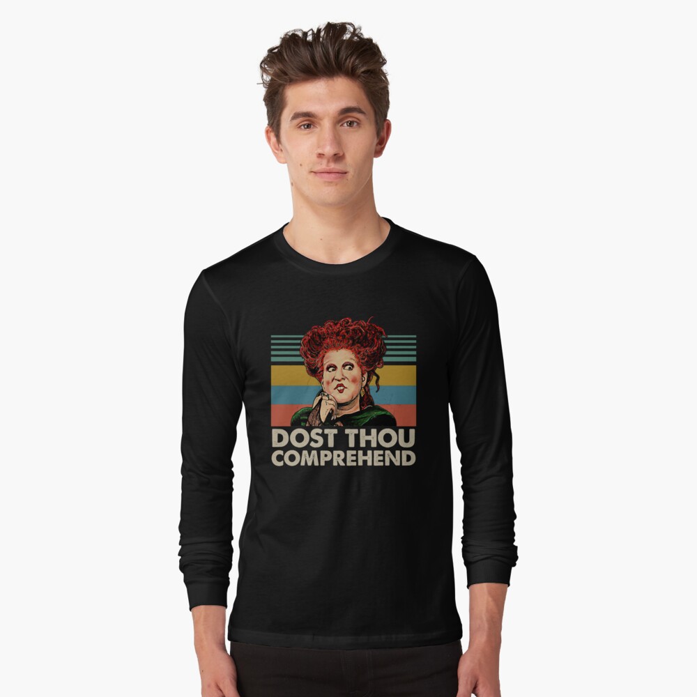 "Dost Thou comprehend Hocus-Pocus T Shirt" Sticker for Sale by ...
