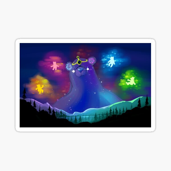 "Ursa Major" Sticker by maidenmausen | Redbubble