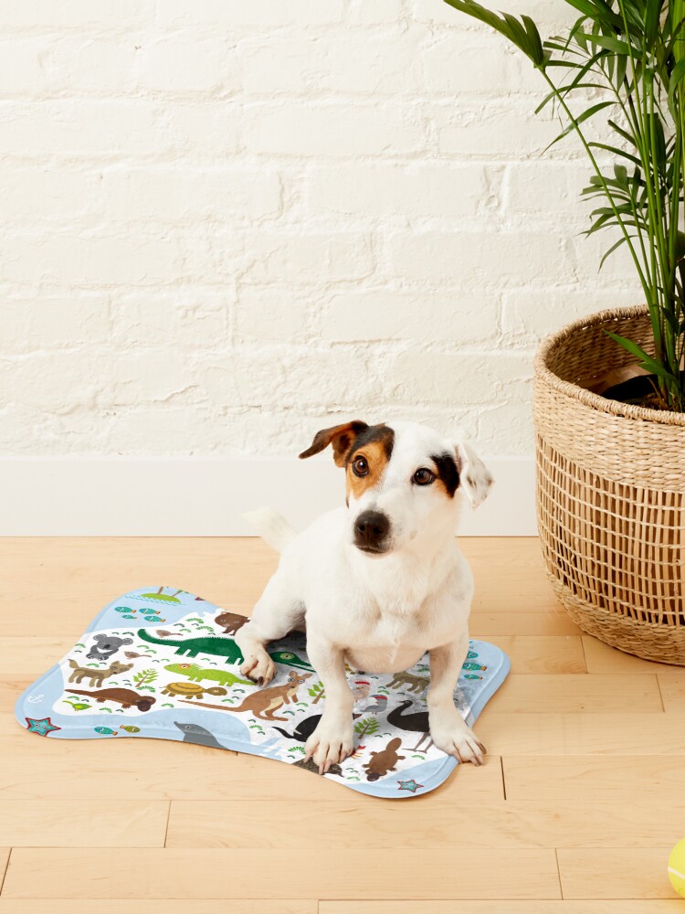 "Australian animal map and ocean Echidna Platypus ostrich Emu Tasmanian ...