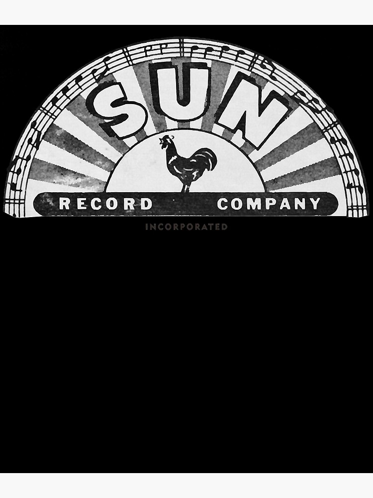 "sun records logo " Poster for Sale by lillirodri | Redbubble