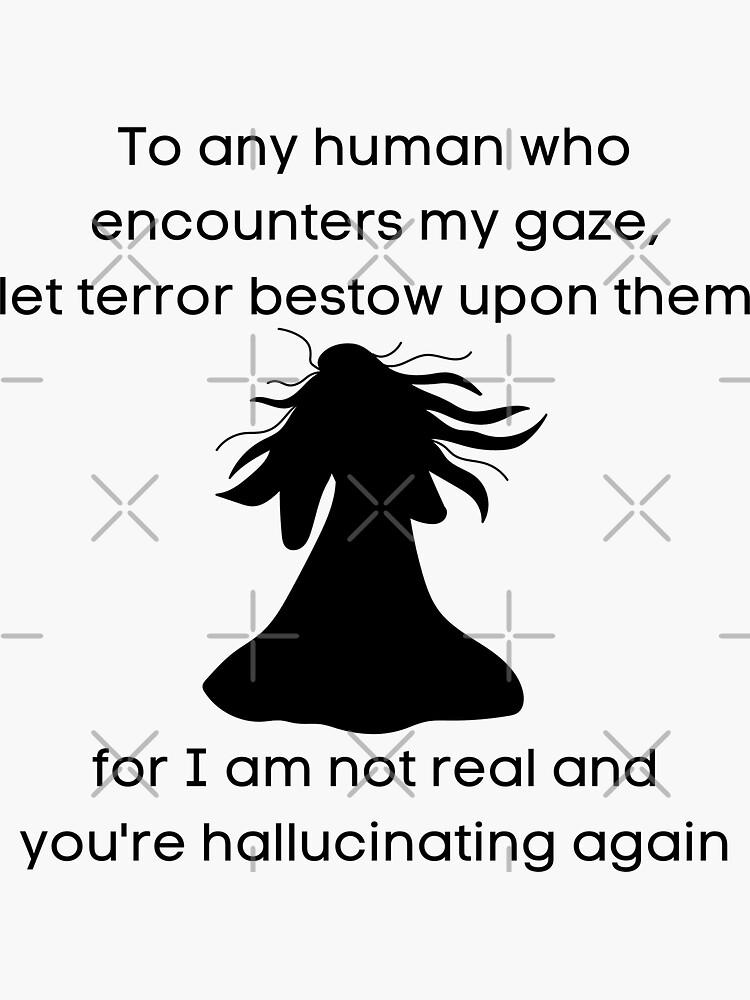 "Banshee spirit, Irish folklore ghost" Sticker by ScienceLover21 ...