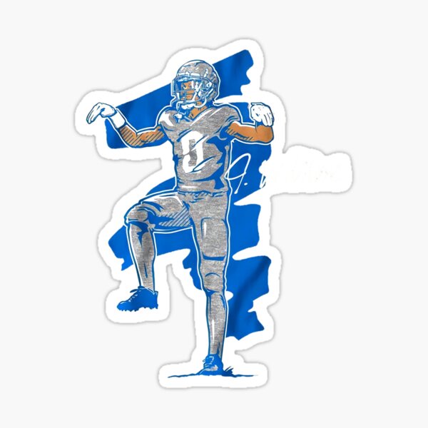 "Jameson Williams" Sticker for Sale by Cody-Art | Redbubble