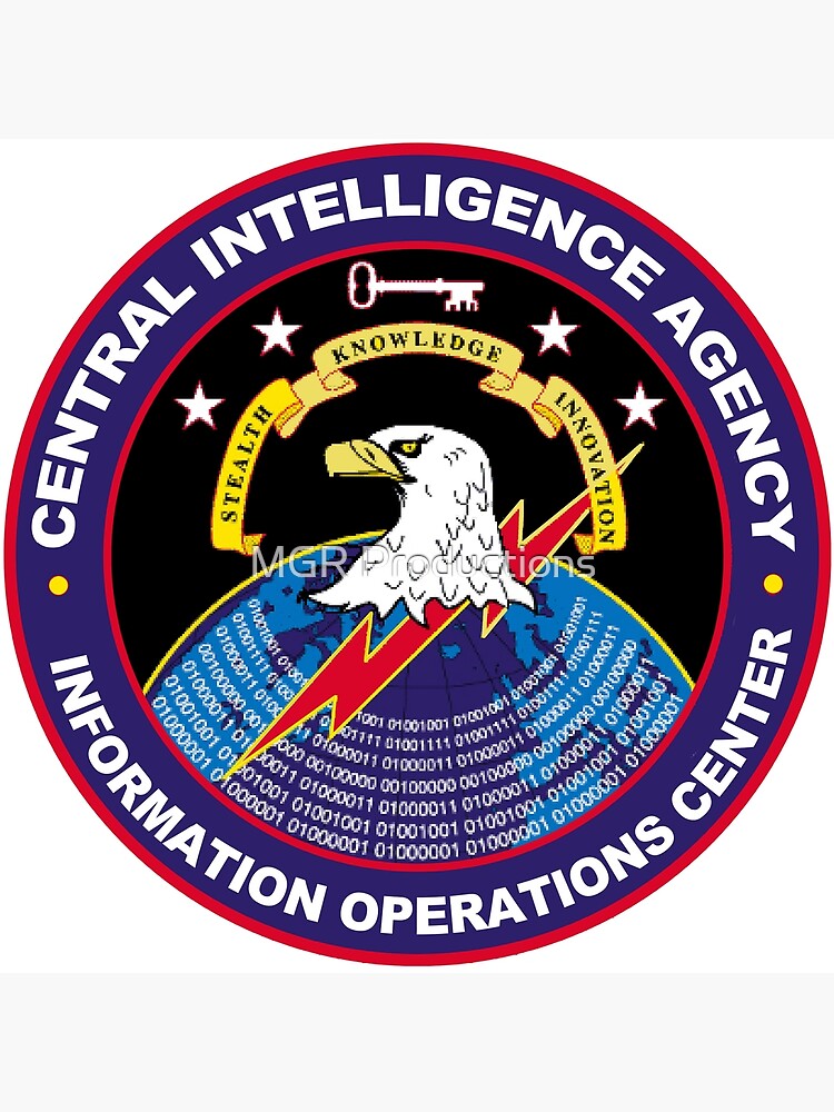"CIA Information Operations Center Logo" Photographic Print for Sale by ...