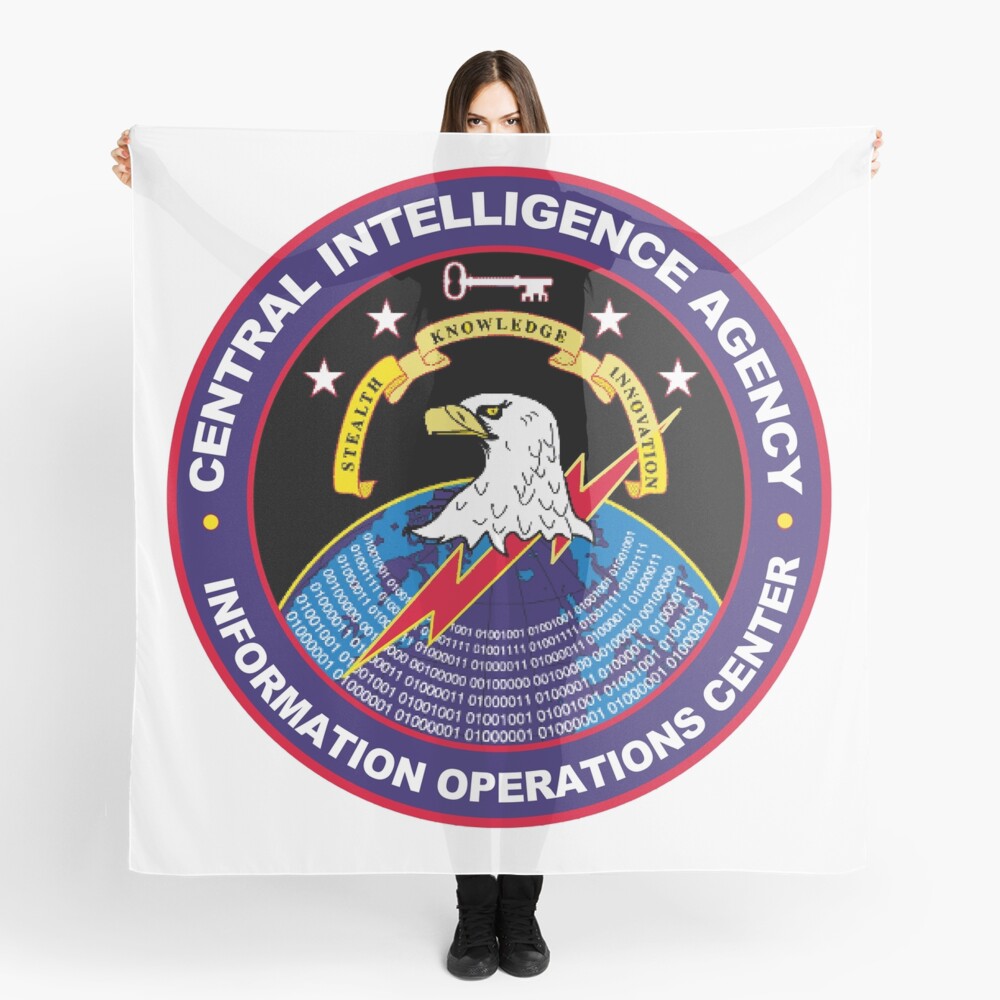 "CIA Information Operations Center Logo" Scarf by Quatrosales | Redbubble