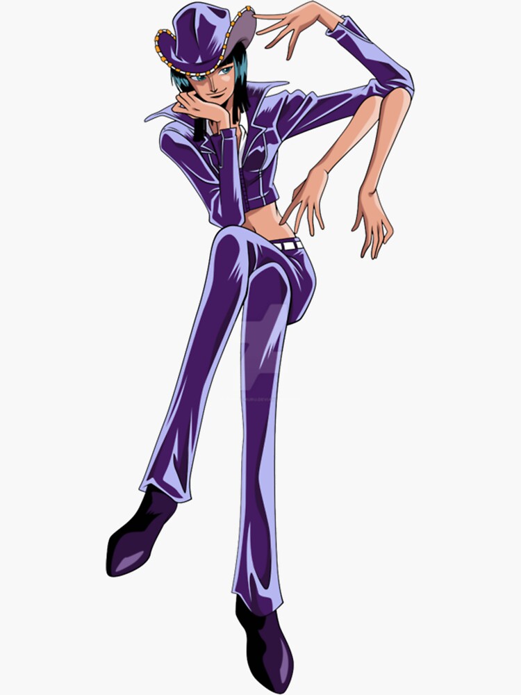 "Nico Robin one piece2024.png" Sticker by JasmSwaniawsK | Redbubble