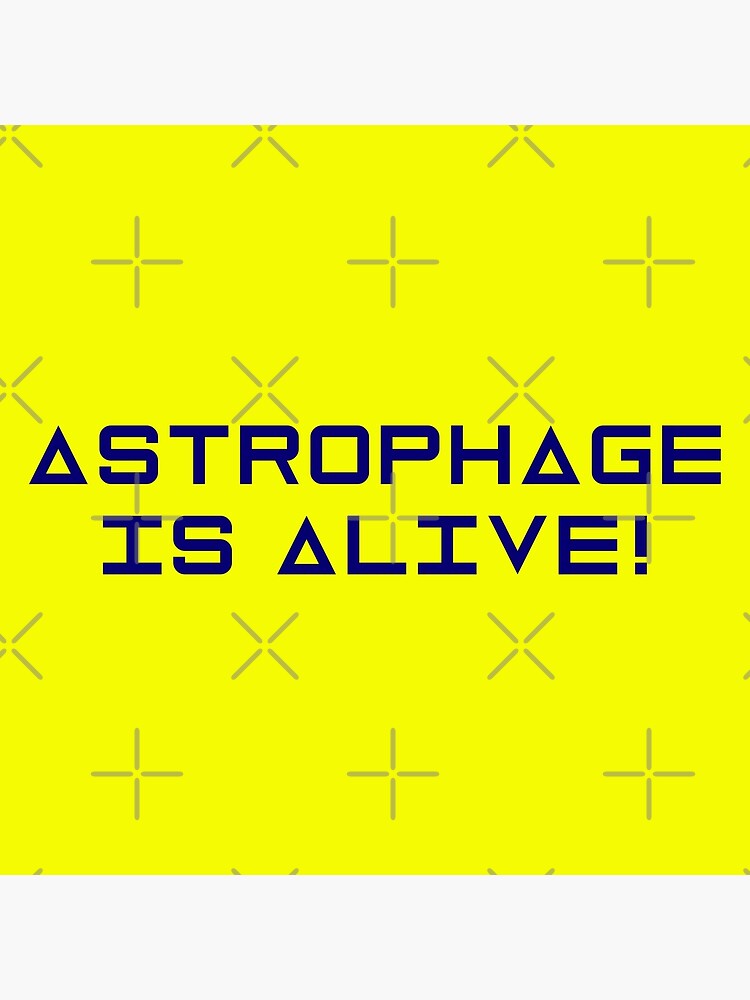 "Project Hail Mary - Astrophage Is Alive! (Blue) | " Poster by ...