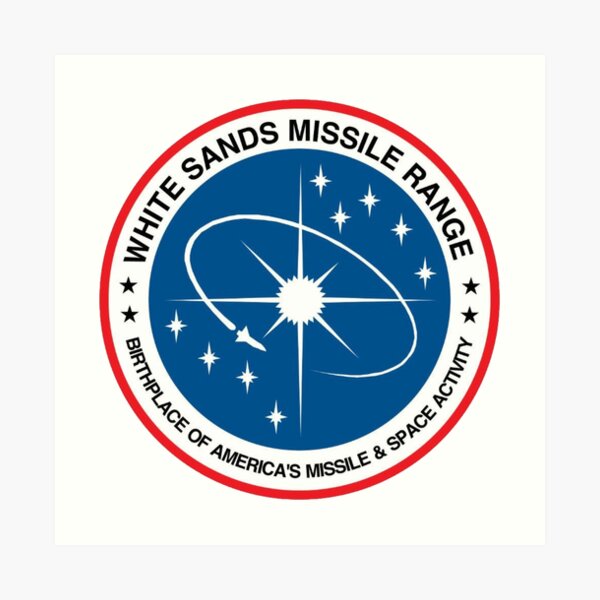 "White Sands Missile Range (WSMR) Logo" Art Print for Sale by ...