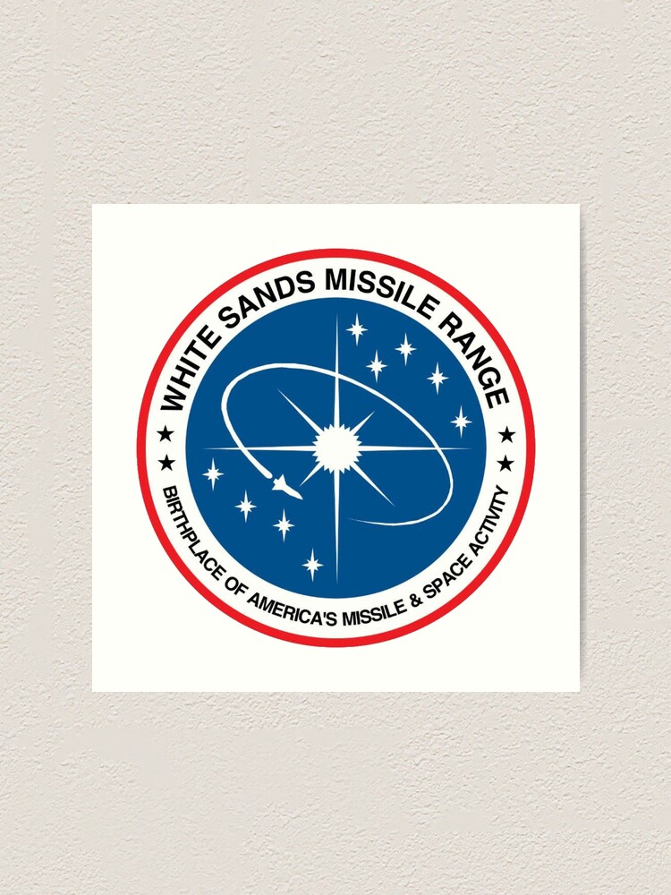 "White Sands Missile Range (WSMR) Logo" Art Print for Sale by ...