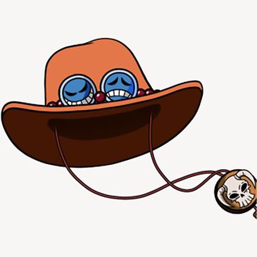 "Ace Hat" Sticker for Sale by FletcZulF | Redbubble