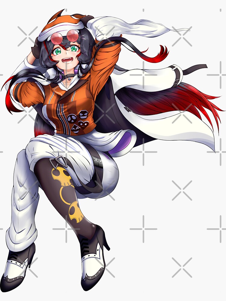 "Mika Melatika in Mysta Outfit" Sticker by SephConShop | Redbubble