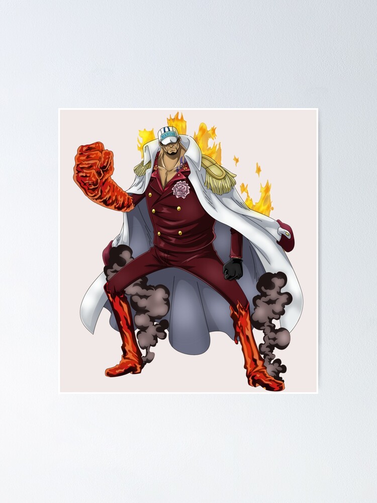 "Akainu One Piece1821.png" Poster for Sale by NakWatQW | Redbubble