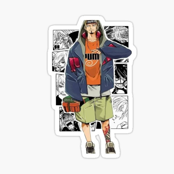 "One Piece Sanji" Sticker by EmmalDav | Redbubble