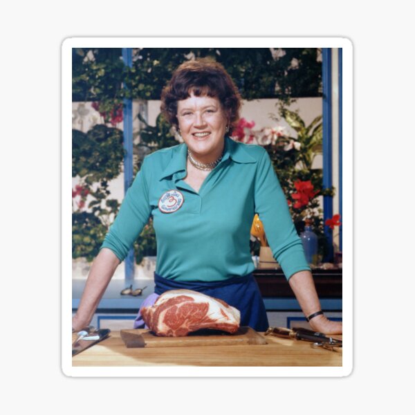"Julia Child" Sticker by AlexStore0 | Redbubble