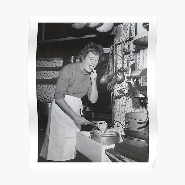 "Julia Child" Poster by AlexStore0 | Redbubble
