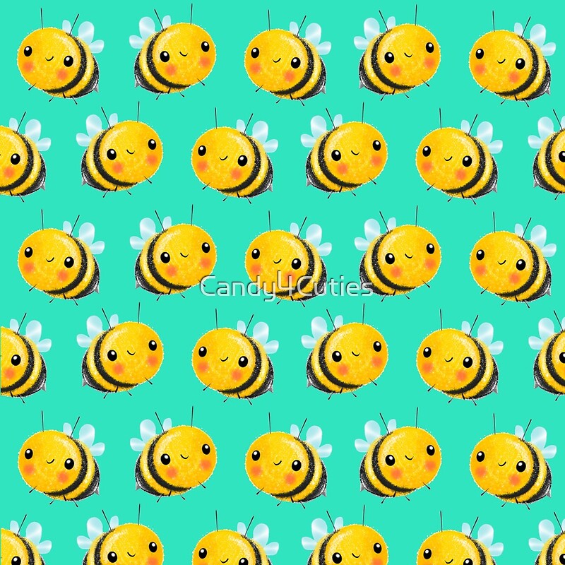 "Bumble Bee Mint" by Candy4Cuties | Redbubble