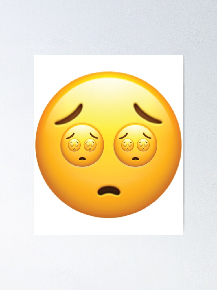 "Shy Emoji Inception (Funny) " Poster for Sale by Bermudezstepha ...