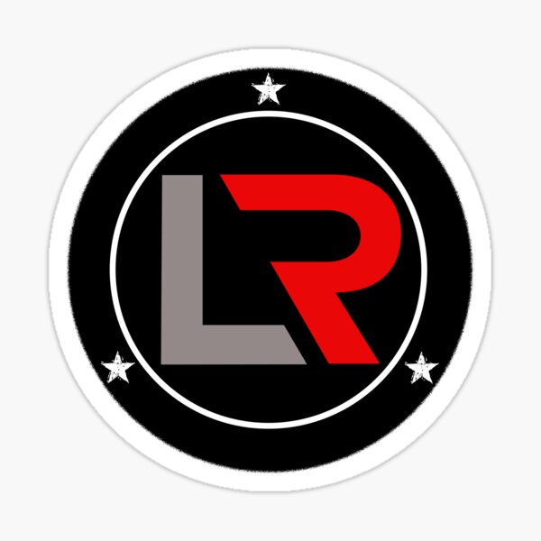 "LOR" Sticker for Sale by LeftOnRed | Redbubble